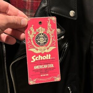 Schott NYC | Jackets & Coats | Black Leather Schott 626 Motorcycle ...